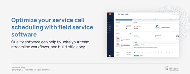 How to Schedule Service Calls: 5 Tips | D-Tools