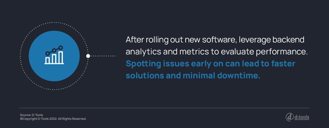 Software Rollout Plan Template, Example & Tips - D-Tools