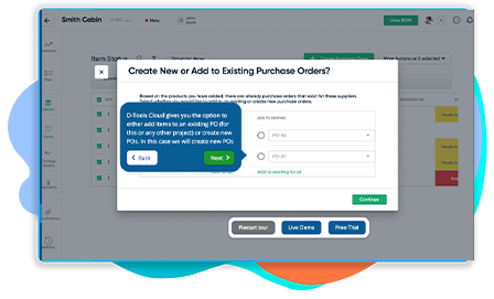 D-Tools Cloud Product Tours
