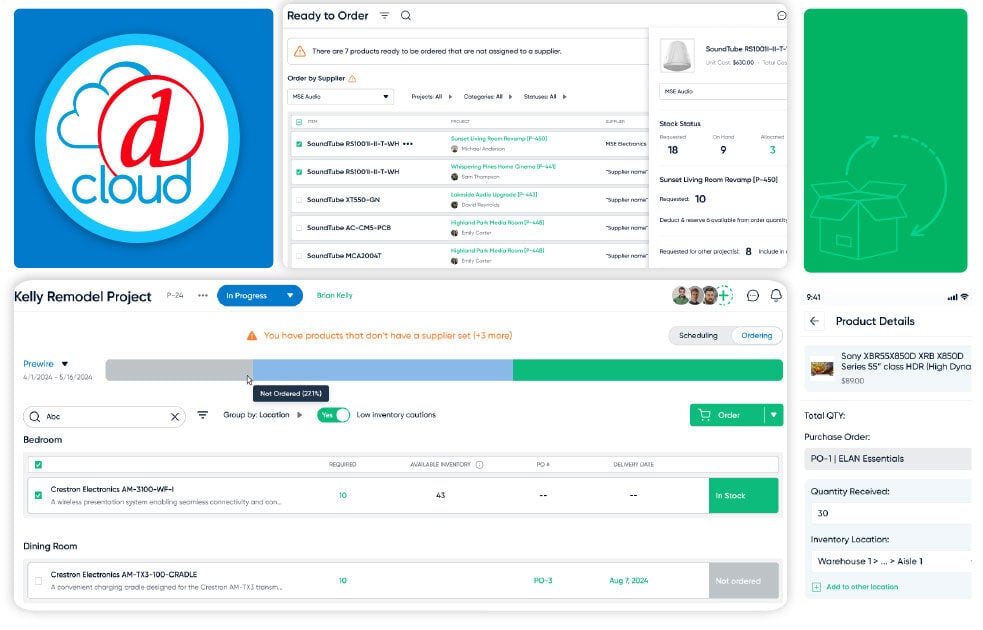 Inventory Management | D-Tools Cloud