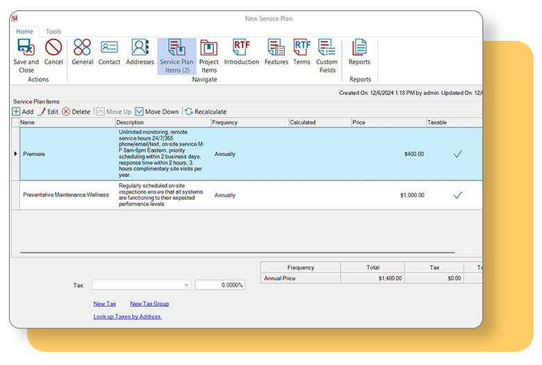 System Integrator Features