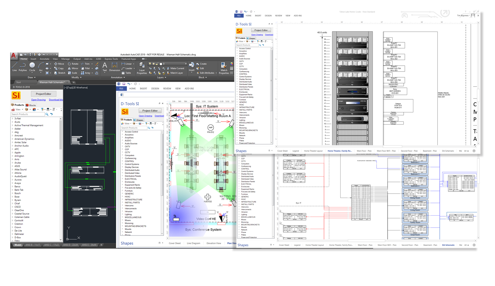 System Integrator Visio_AutoCAD Integration | Proposal, System Design ...